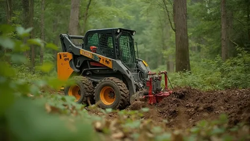 Effective Land Clearing with Skid Steer Brush Cutter Rental