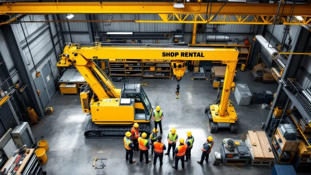 How to Rent a Shop Crane: A Step-by-Step Guide for Beginners