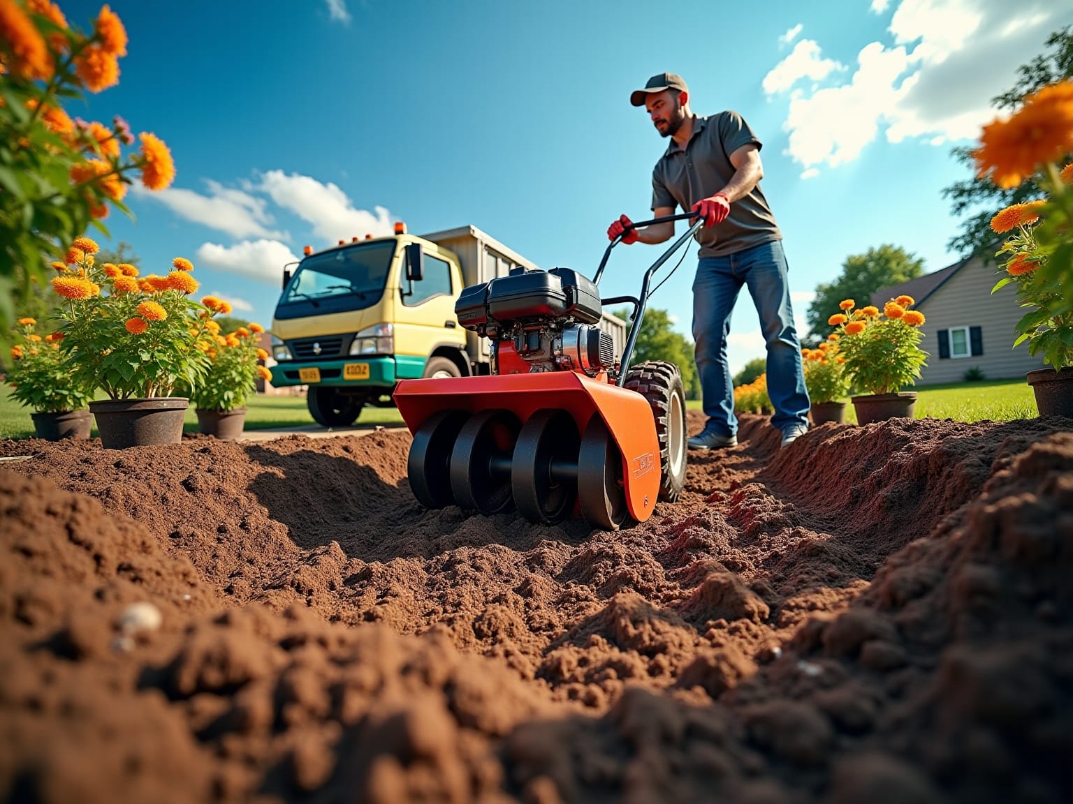 7 Benefits of Using Rental Tillers for Your Landscaping Projects