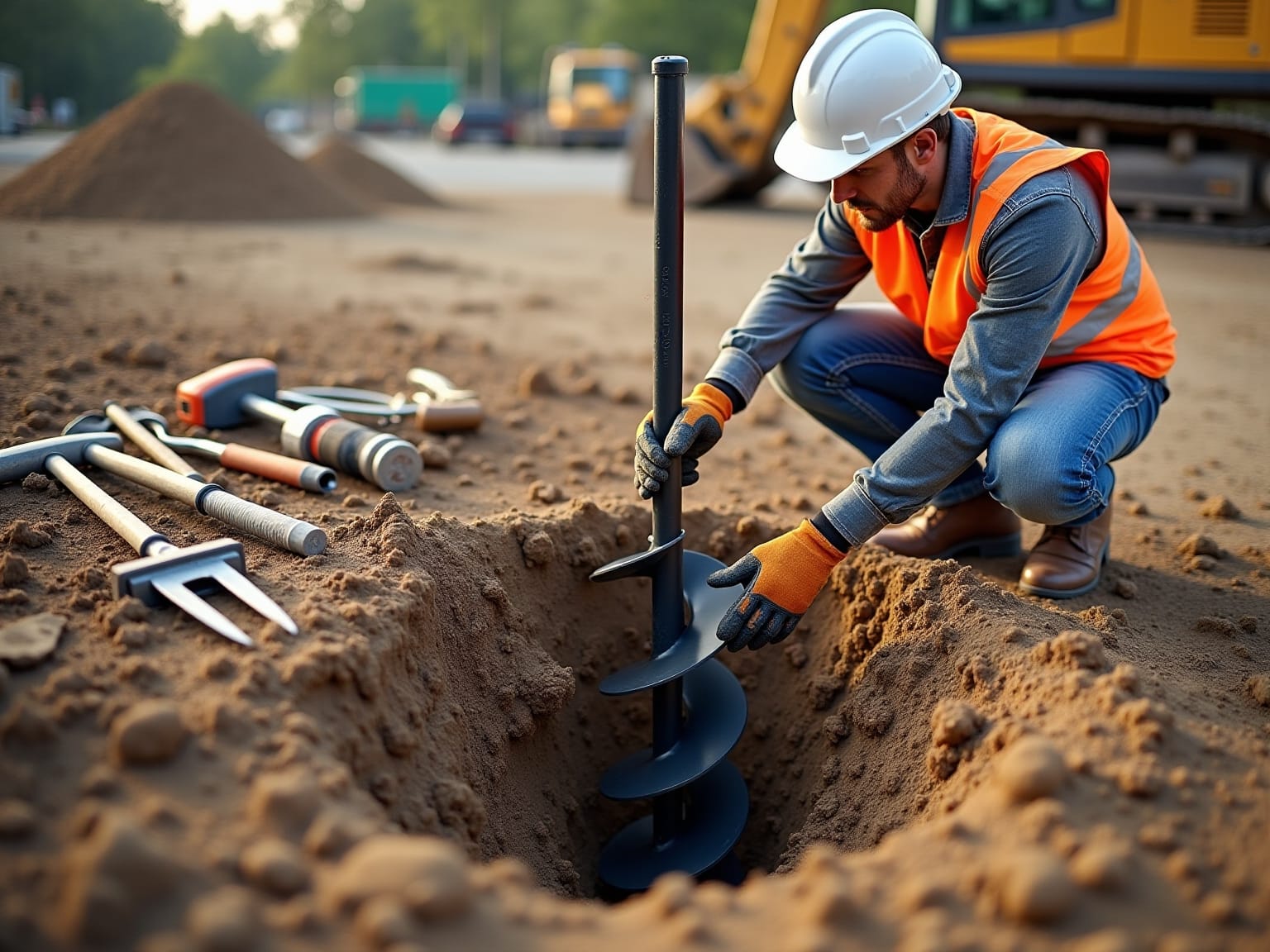 Master 12 Inch Auger Rental for Your Construction Projects