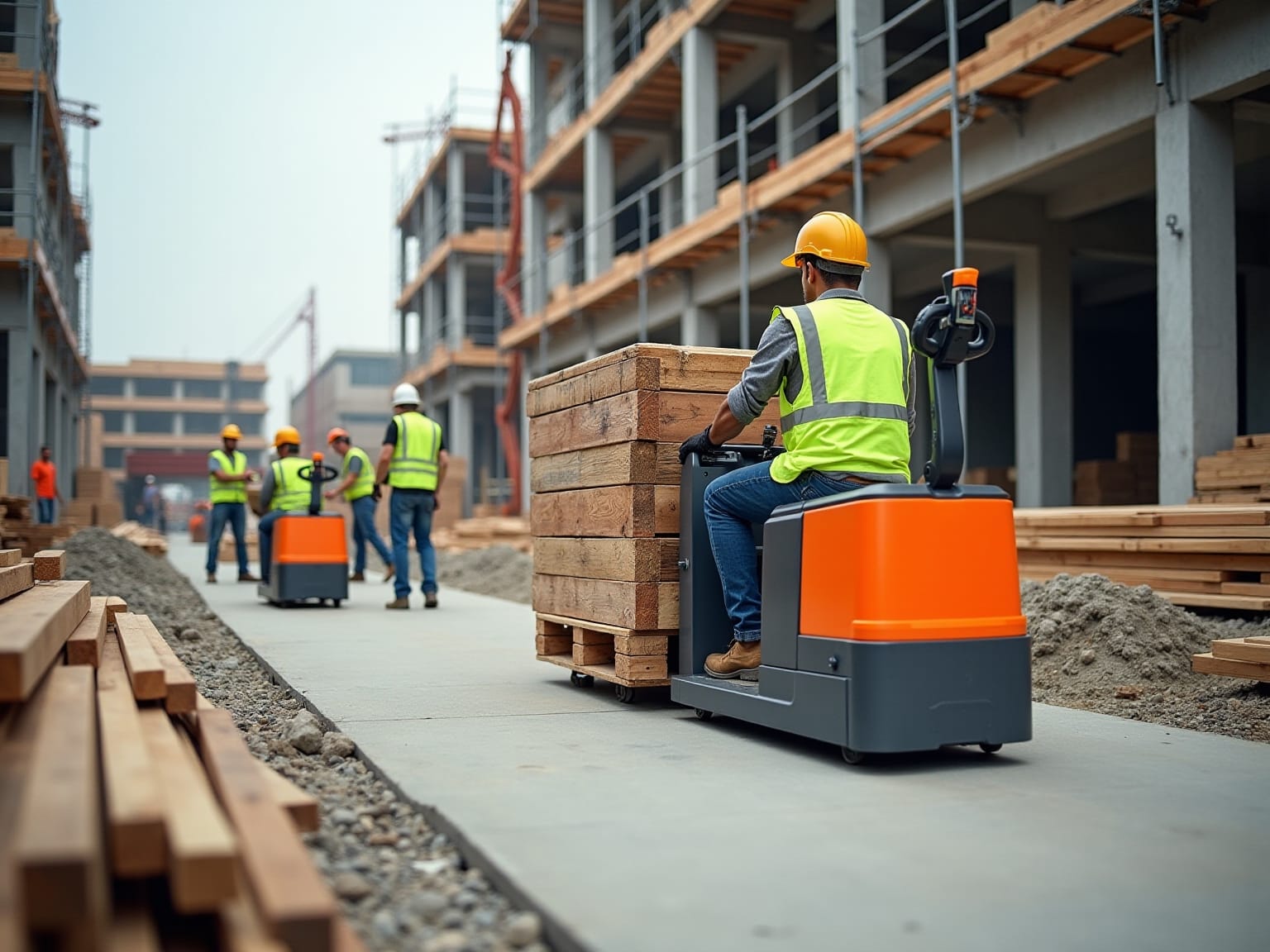 10 Benefits of Motorized Pallet Jack Rental for Construction Projects