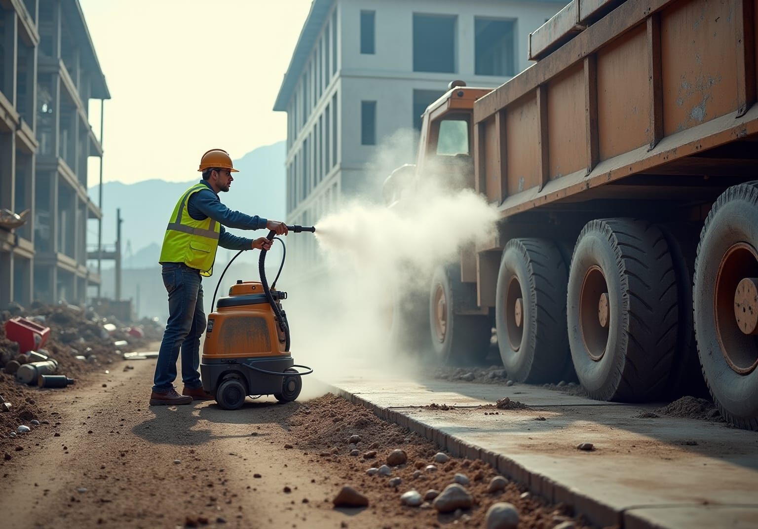 7 Benefits of Industrial Steamer Rental for Construction Projects