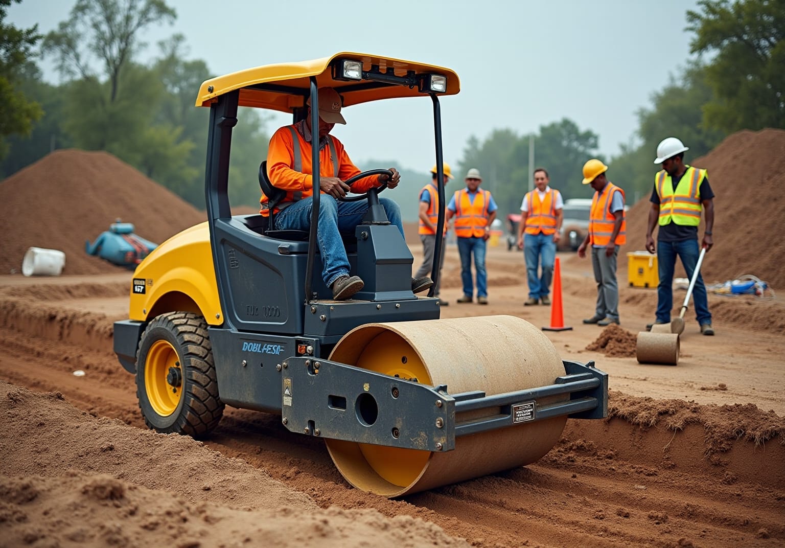 7 Benefits of Using a Walk Behind Trench Roller for Projects