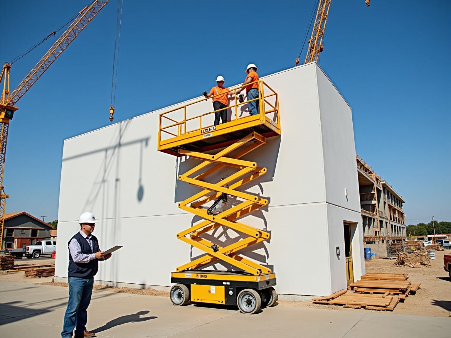 7 Key Benefits of Using a 35 Foot Scissor Lift for Projects