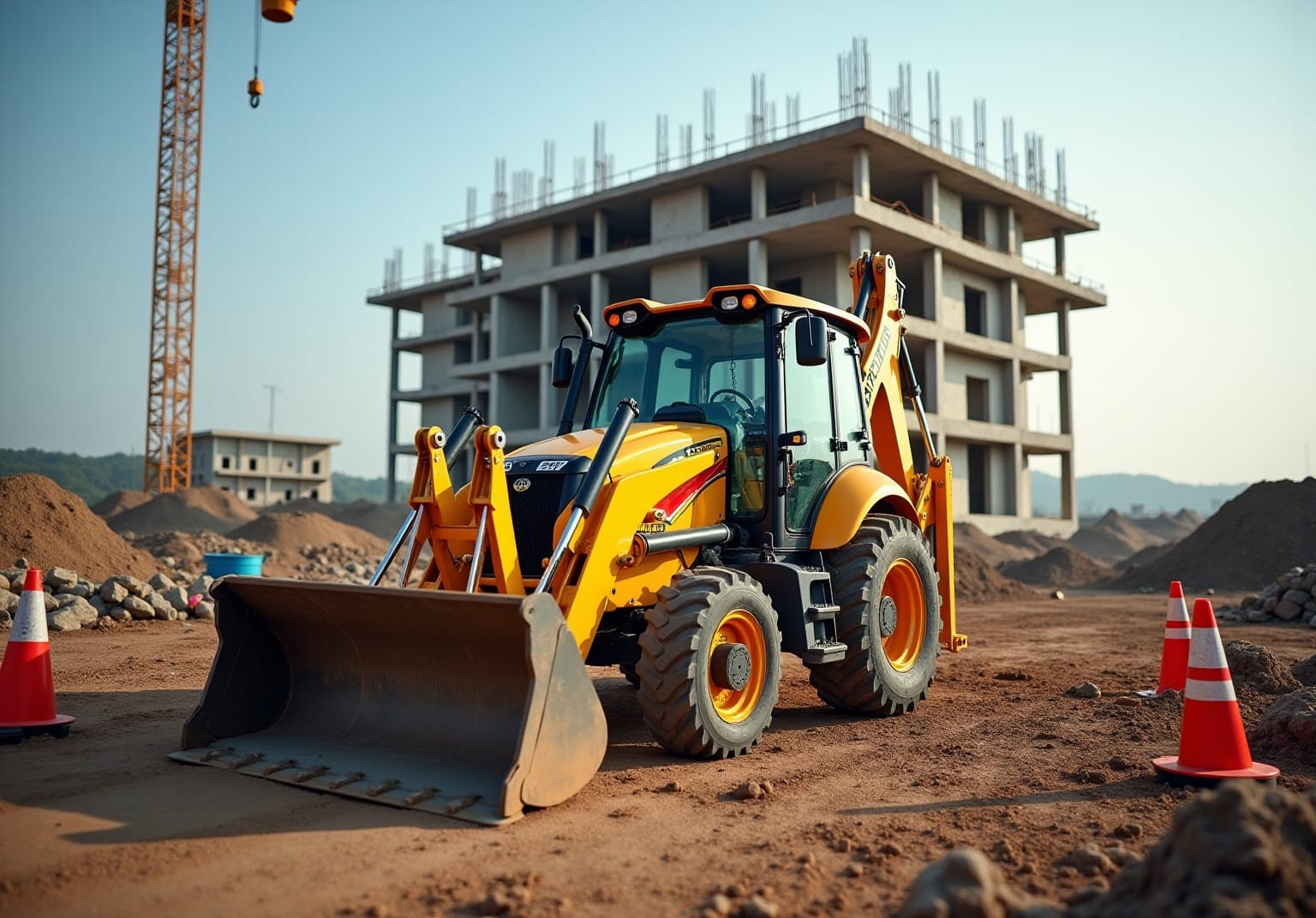 7 Reasons to Choose a Small Backhoe for Rent Today