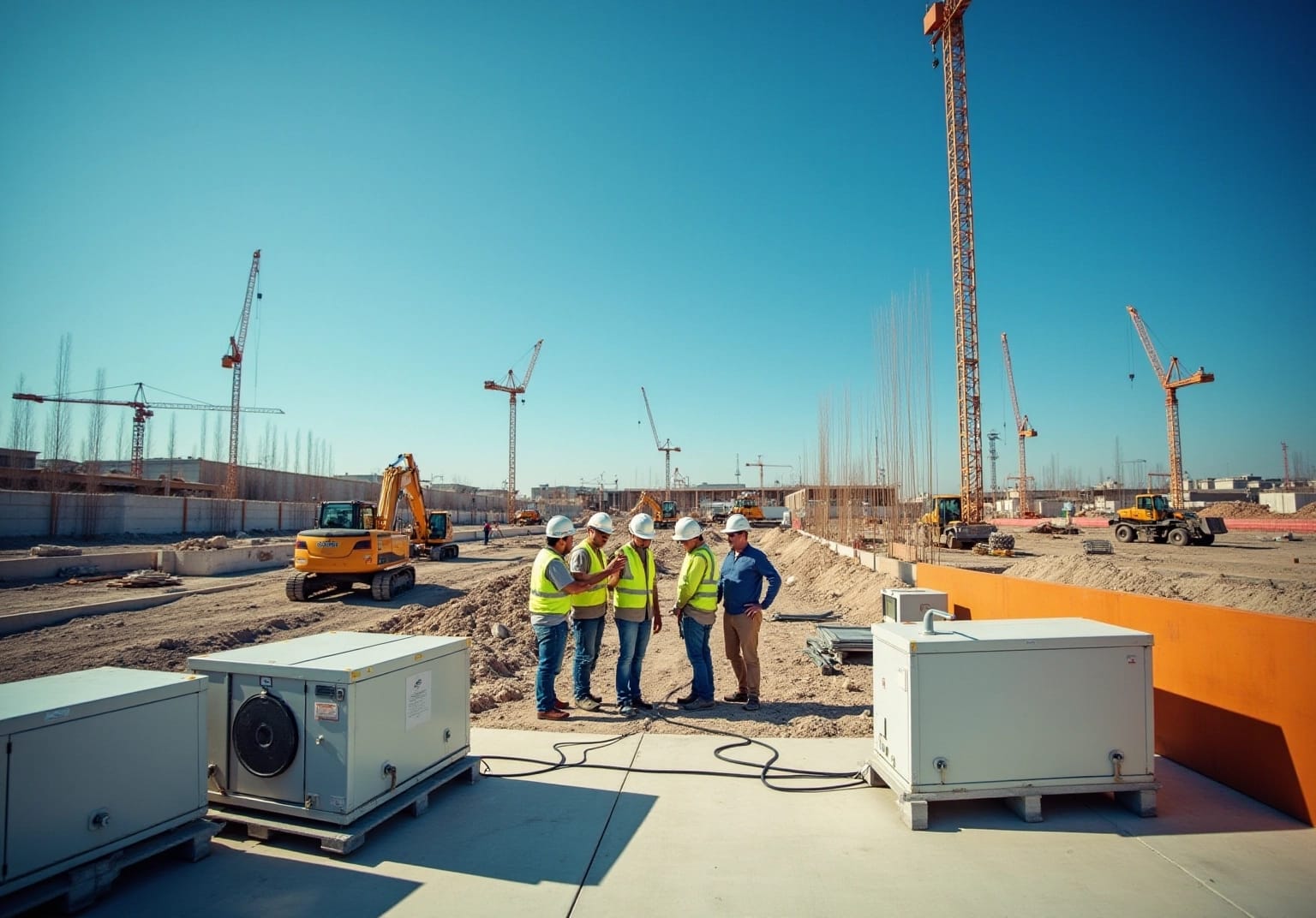 10 Benefits of Temporary HVAC Rental for Construction Projects