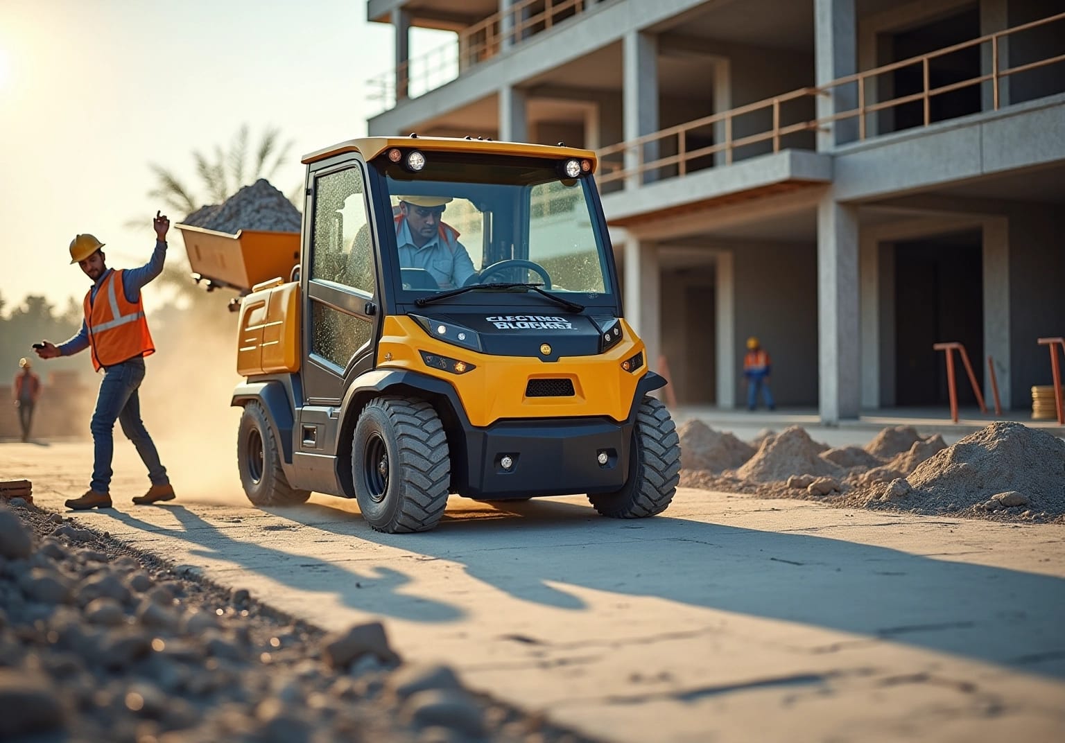 10 Benefits of Electric Concrete Buggy Rental for Construction Projects