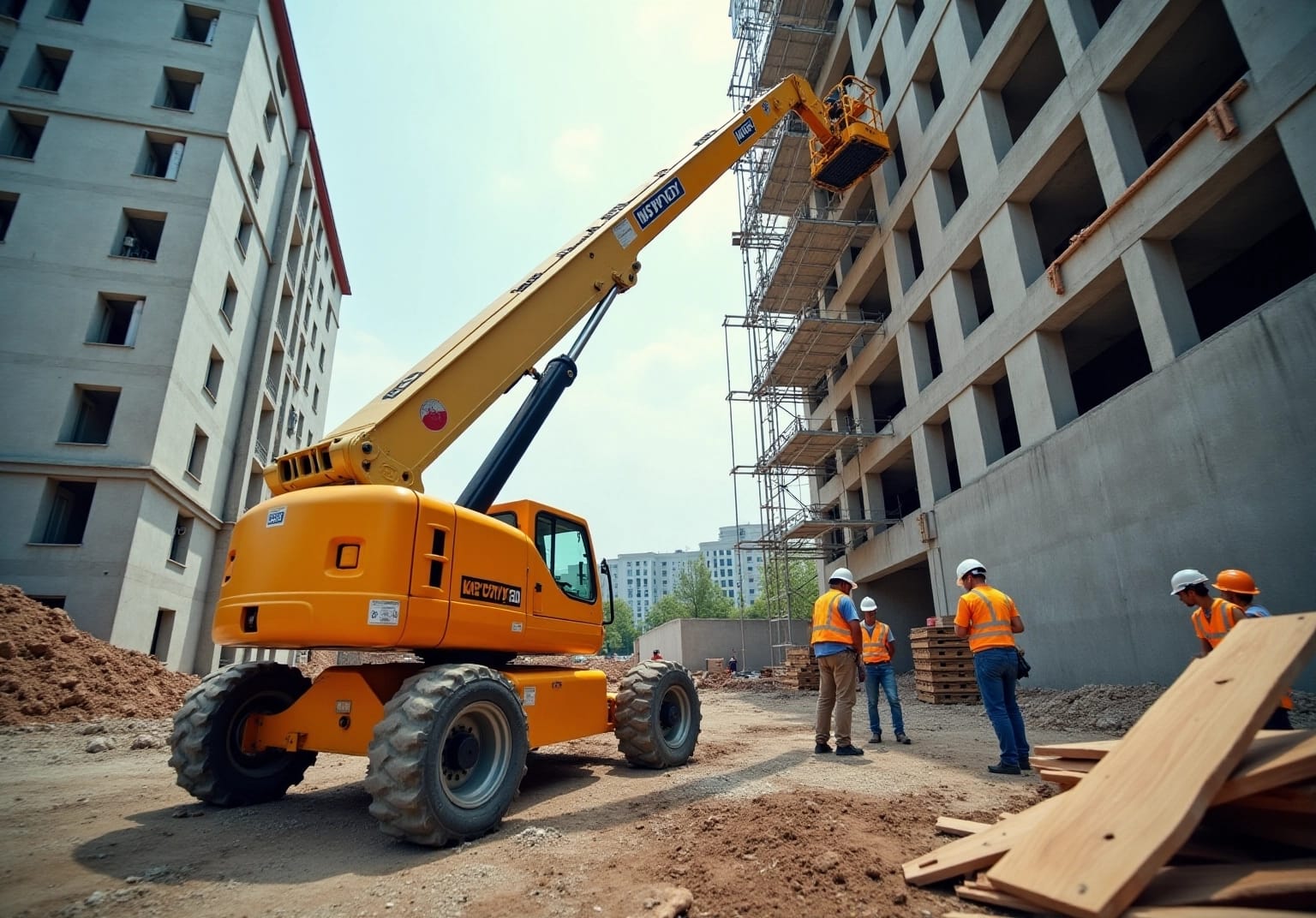 10 Benefits of 60 Lift Rental for Construction Projects