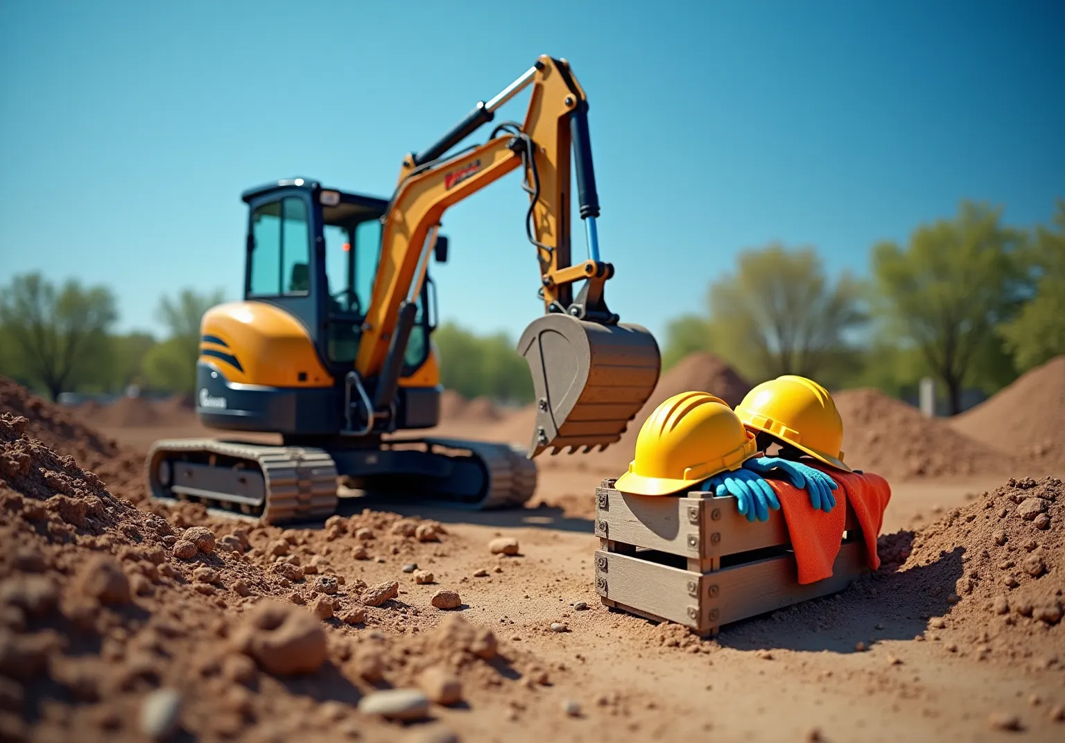 4 Steps to Secure Your Mini Excavator with Hammer Rental