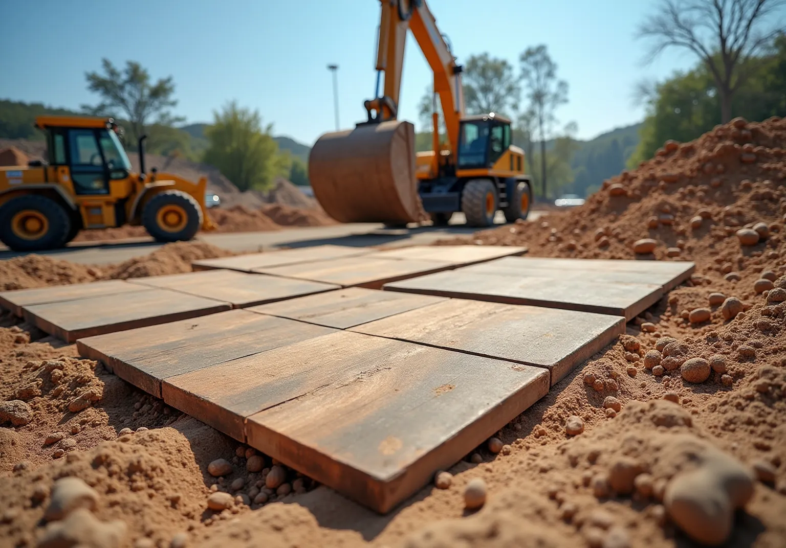 How to Rent Timber Mats for Your Construction Project Near You