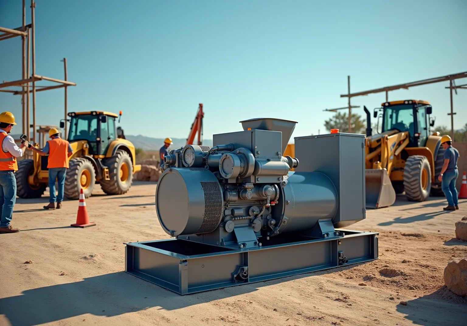 Understanding Diesel Generator Rental Prices for Construction Projects