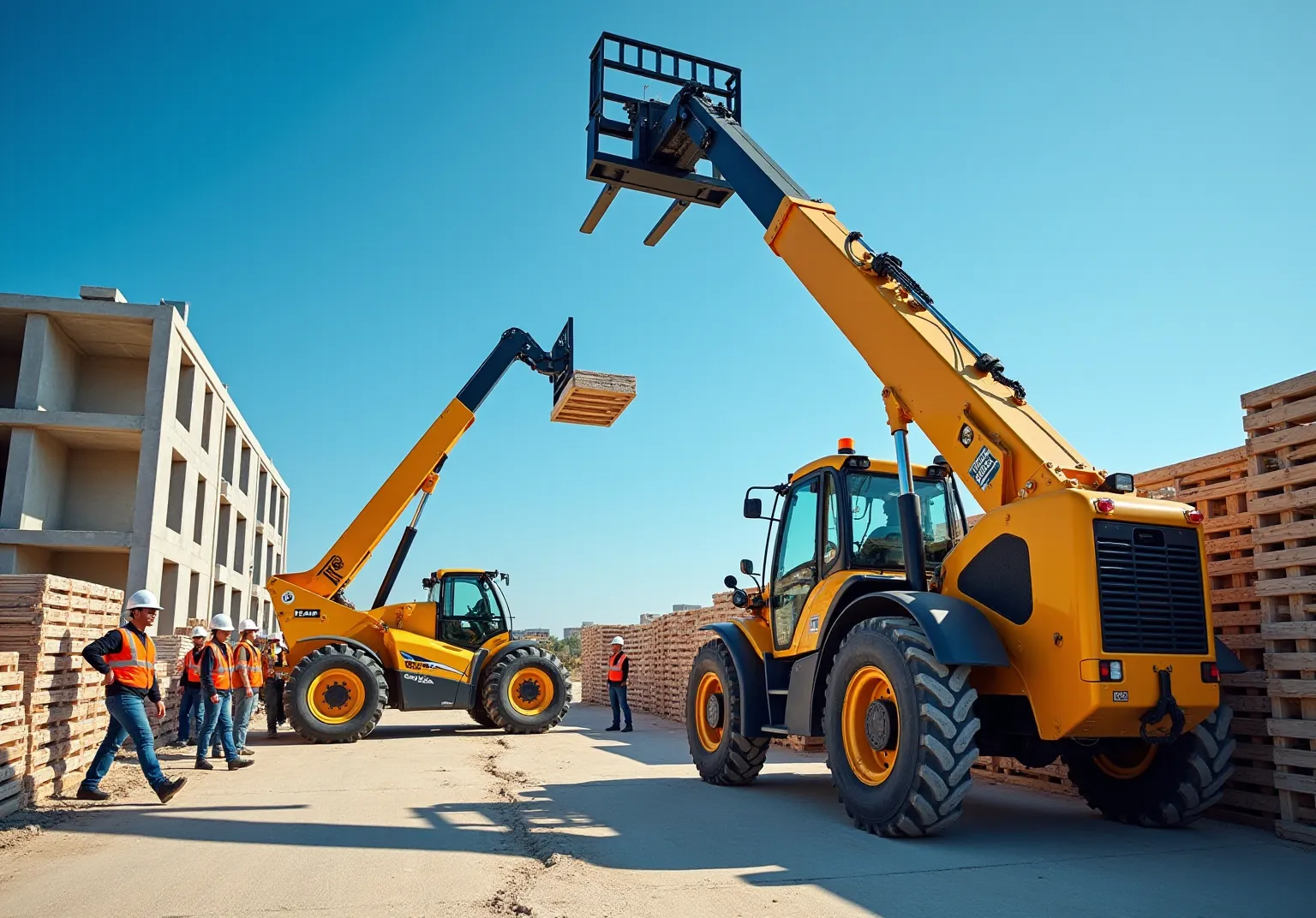 Master Boom Forklift Rental: 4 Steps for Construction Managers