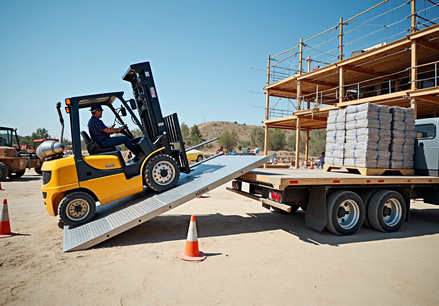 Compare Forklift Ramps for Shipping Containers: Key Features & Pros