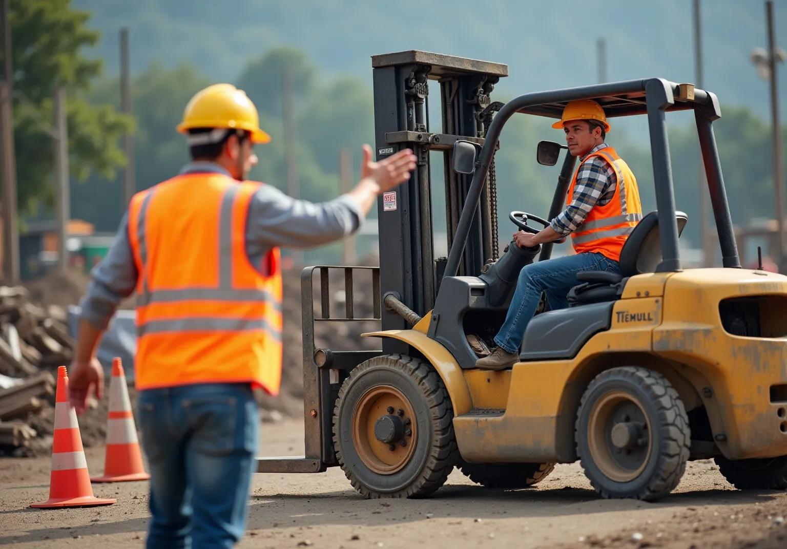 Why the Hand Signal to Stop a Forklift Is Crucial for Safety