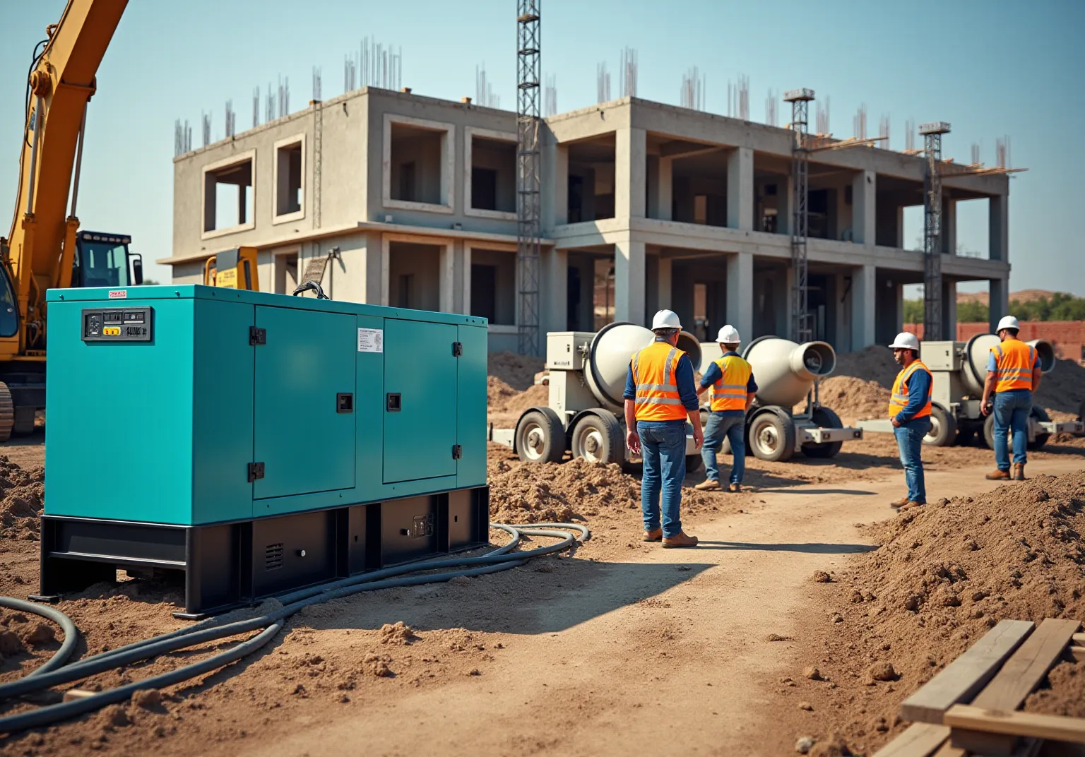 Best Practices for Managing Your 4 MW Generator in Construction
