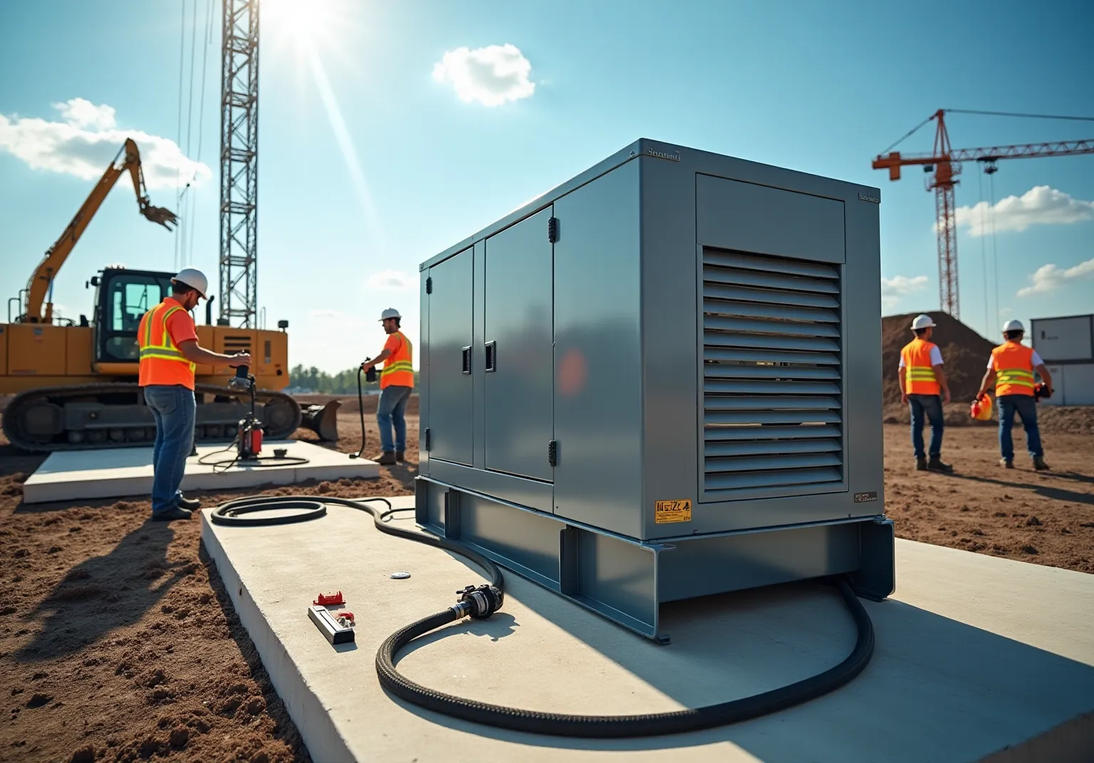 Best Practices for Using a 300kVA Diesel Generator in Construction