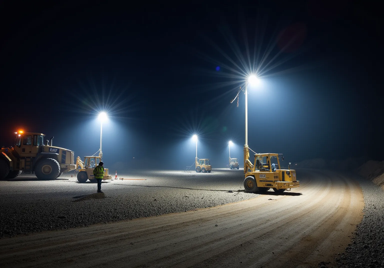 10 Benefits of Towable Light Towers for Construction Projects