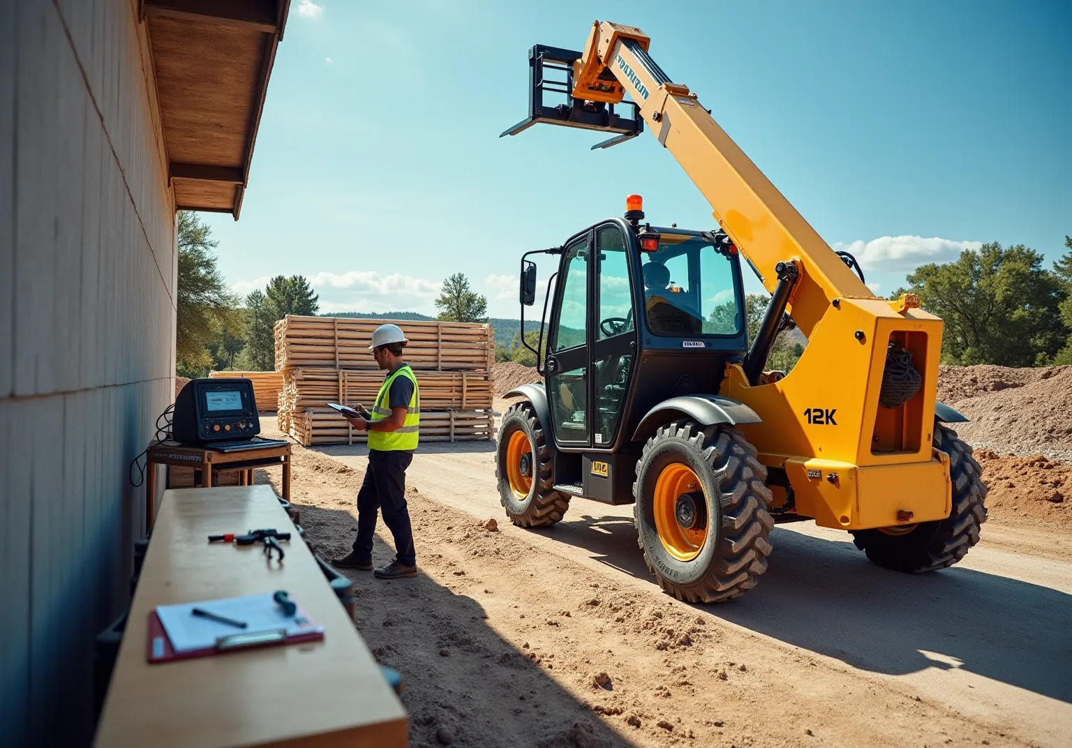 Best Practices for Operating a 12k Telehandler Safely and Efficiently