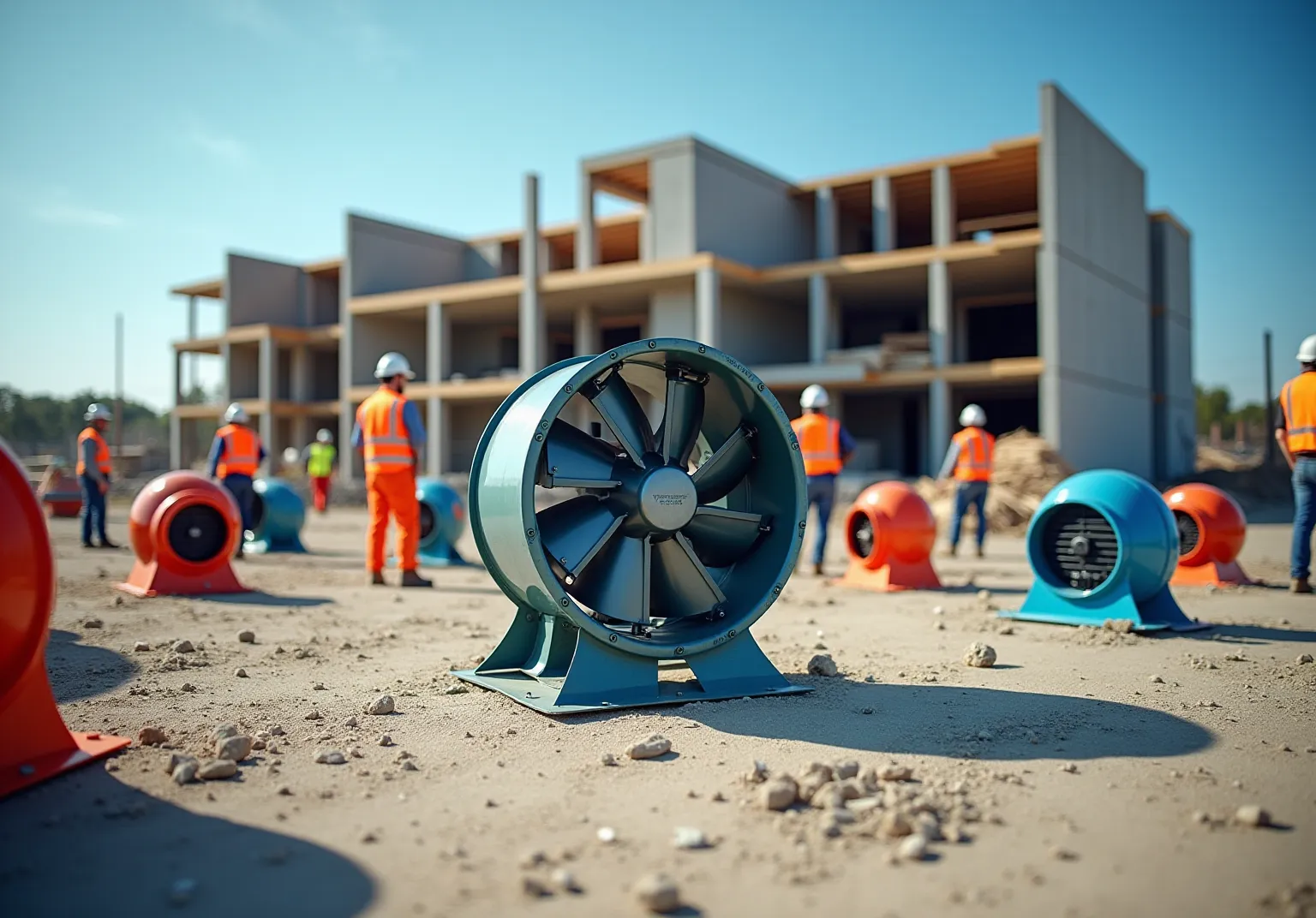 How to Choose the Right Fan Rental for Your Construction Project