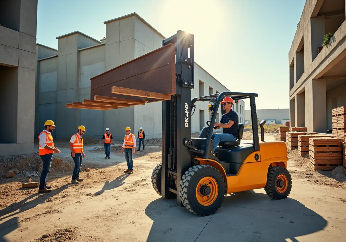 10 Key Features of the 10K Forklift for Construction Projects