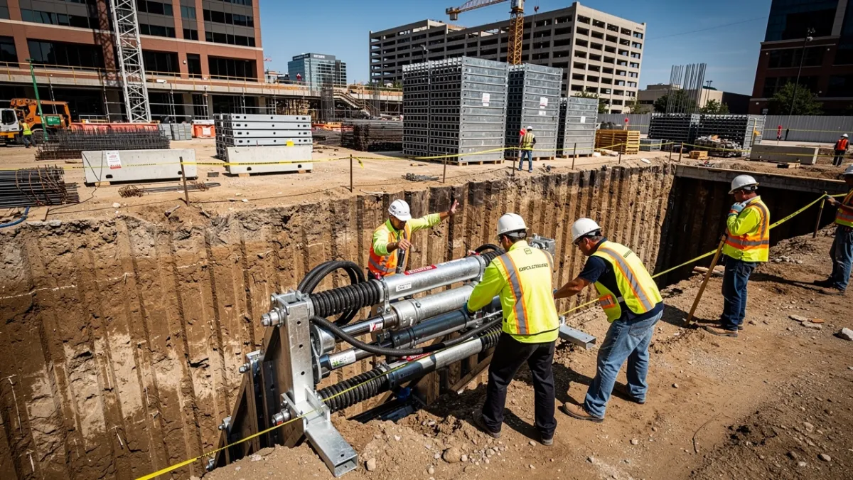 Best Practices for Using Trench Shoring Equipment Effectively