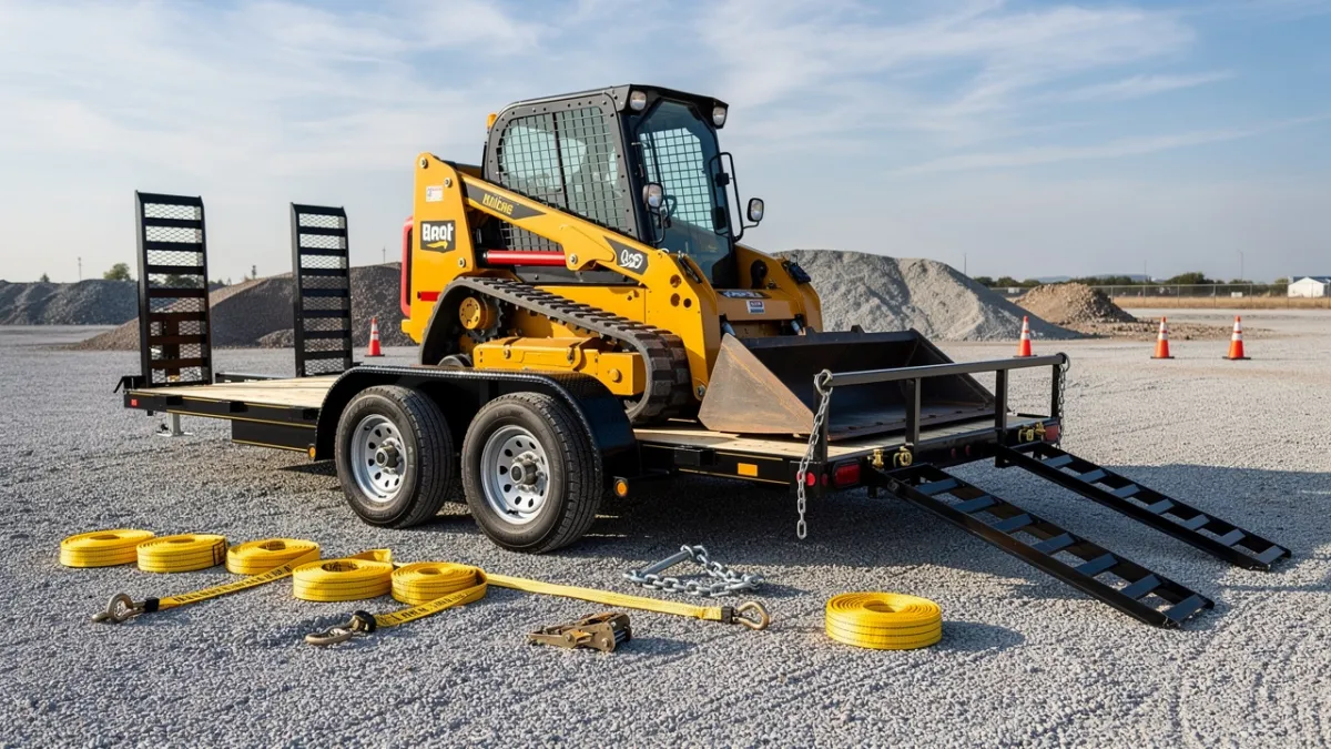 Best Practices for Where to Position Skid Steer on Trailer