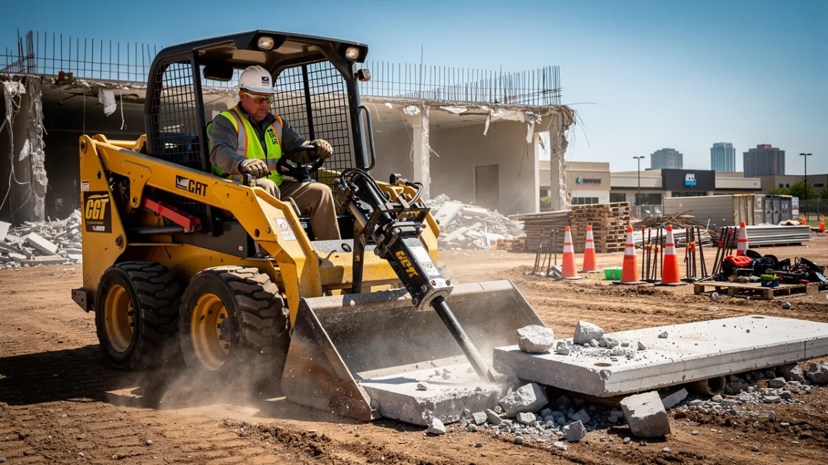 Maximize Safety and Performance with Jack Hammer Attachments for Skid Steer