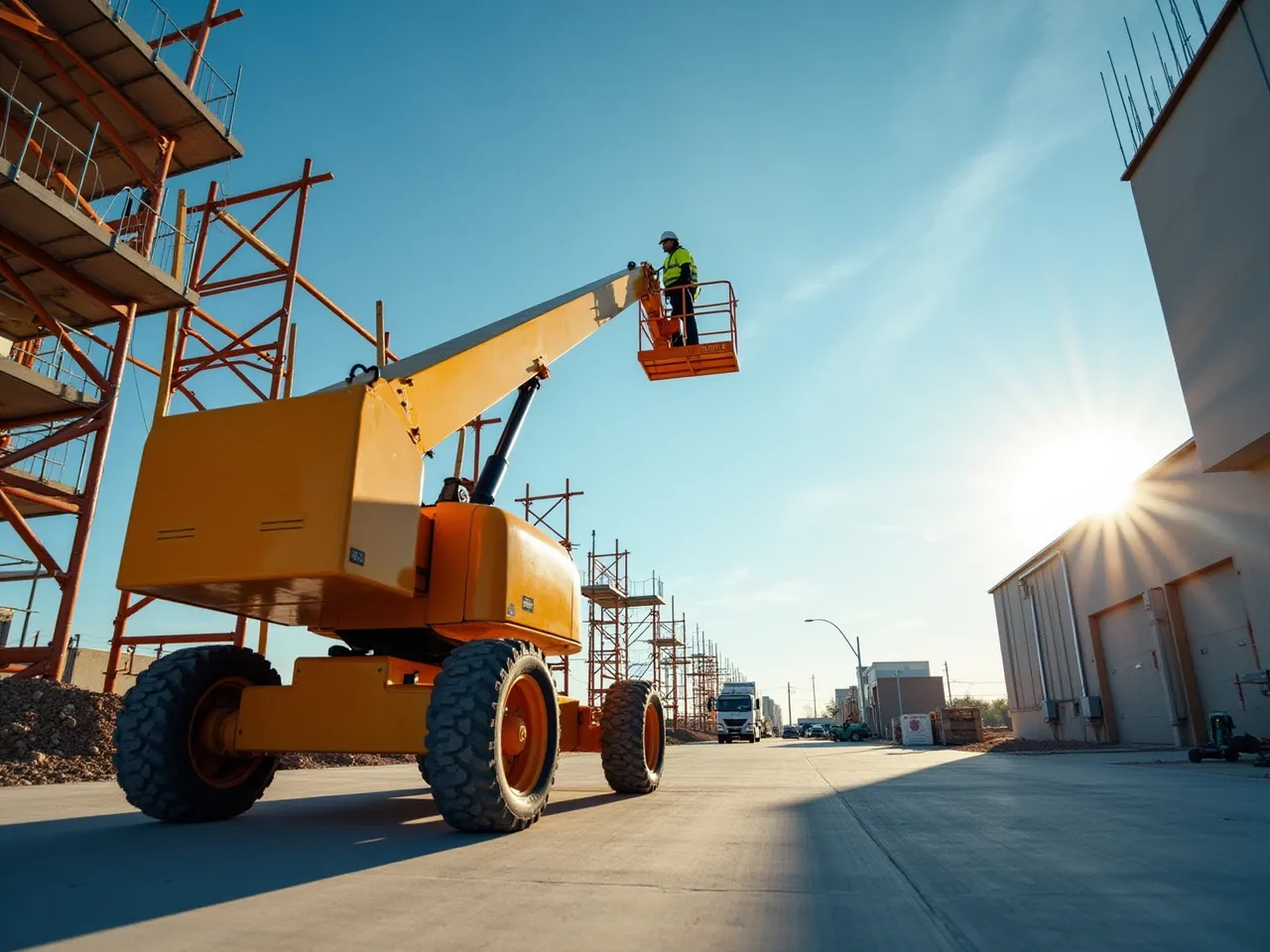 7 Benefits of Towable Cherry Picker Rental for Project Managers