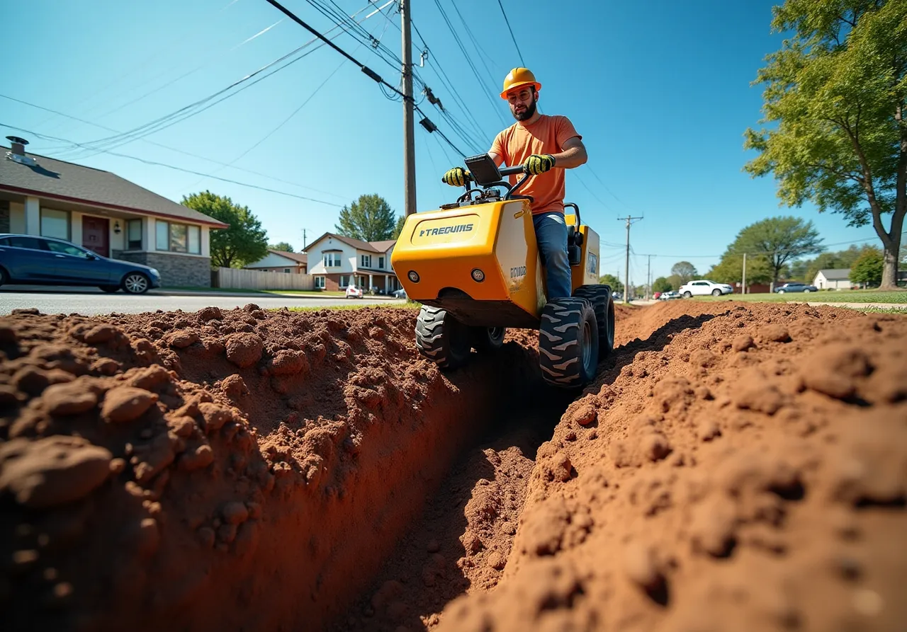 How to Rent a Walk-Behind Trencher for Your Construction Project