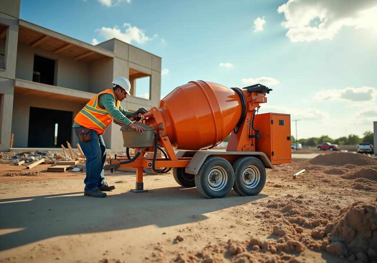 10 Benefits of Towable Cement Mixer Rental for Project Managers