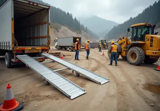 4 Steps to Rent Loading Ramps for Your Construction Project