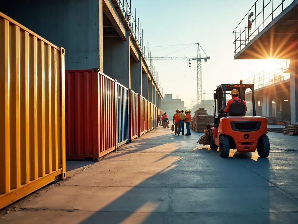 Why Container Hire is Essential for Construction Project Success