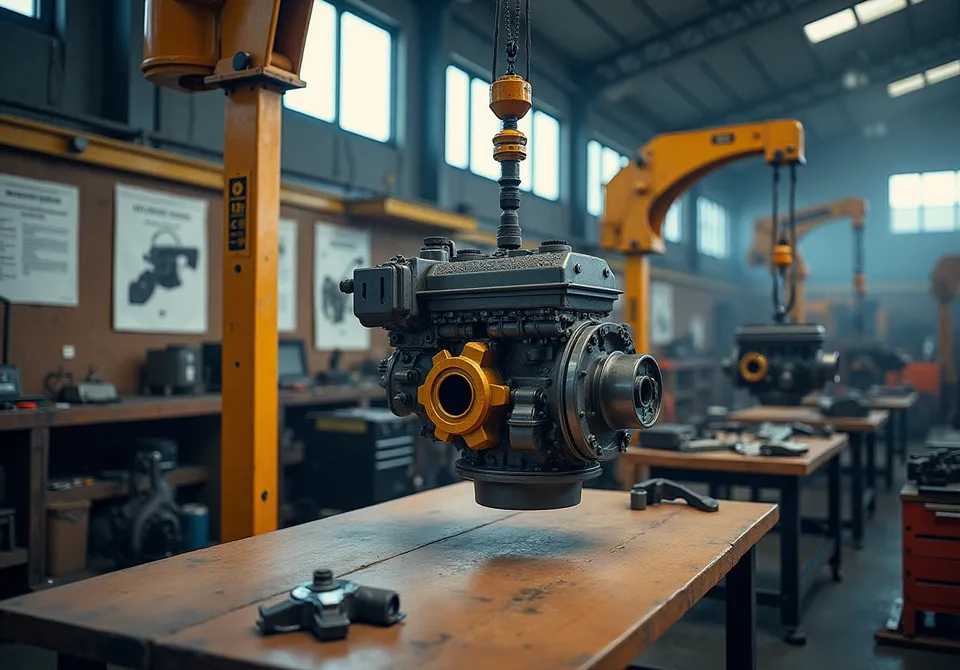 4 Steps for Finding Engine Crane Rental Near Me