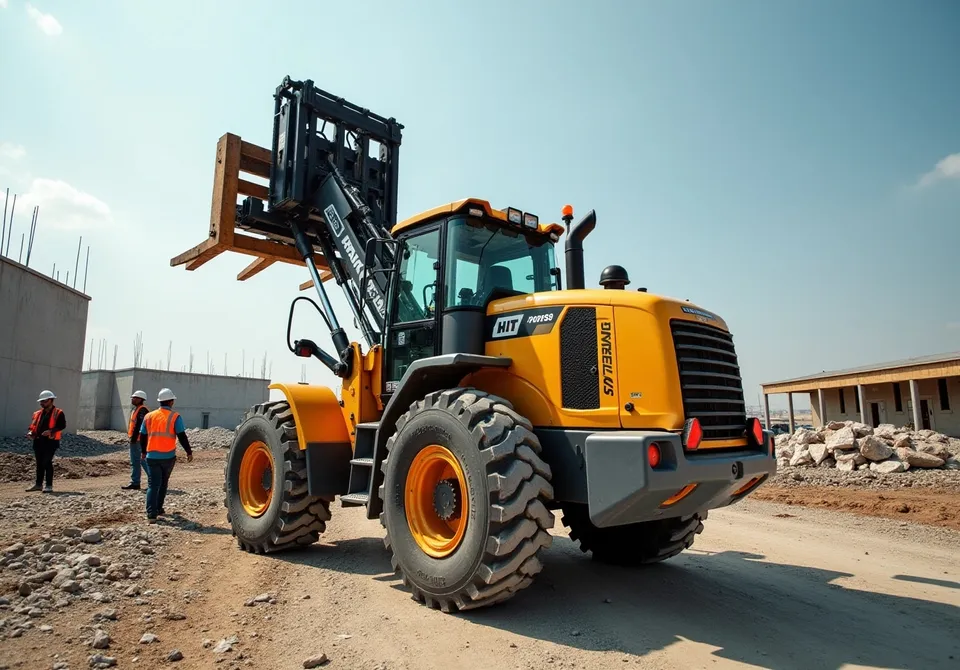 7 Benefits of the 5000 lb All-Terrain Forklift for Your Projects