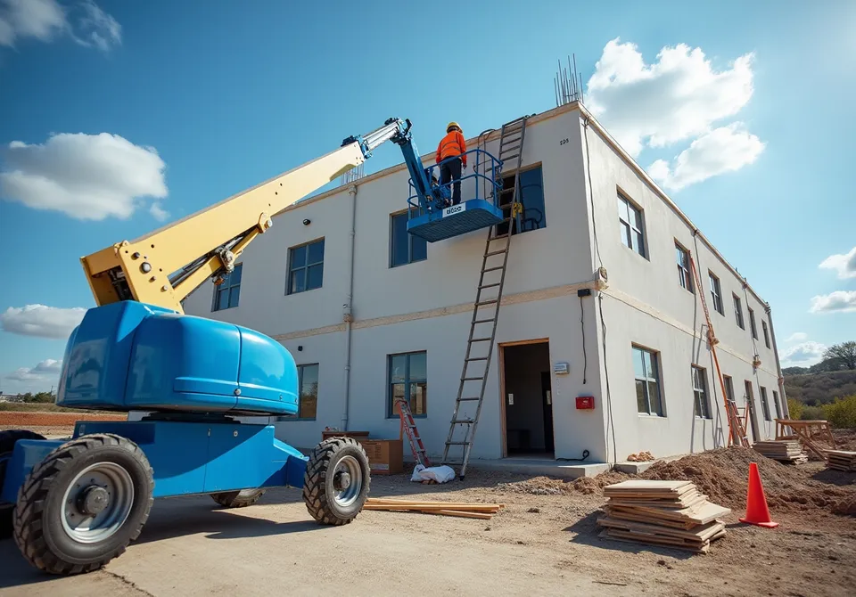 Master Drivable Boom Lift Rental for Your Construction Projects