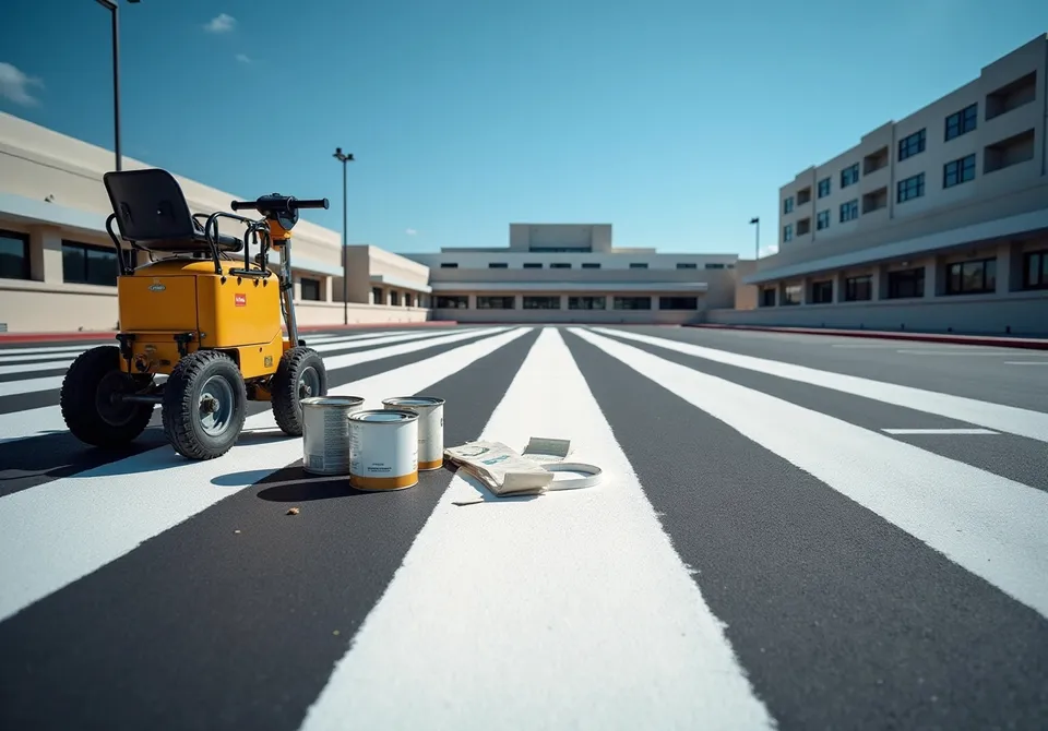 5 Steps for Parking Lot Line Painter Rental Success